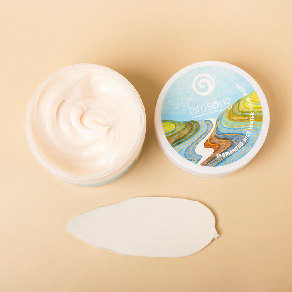 Rice Water Hair Mask for Hair Growth & Frizzy Hair – Birdsong